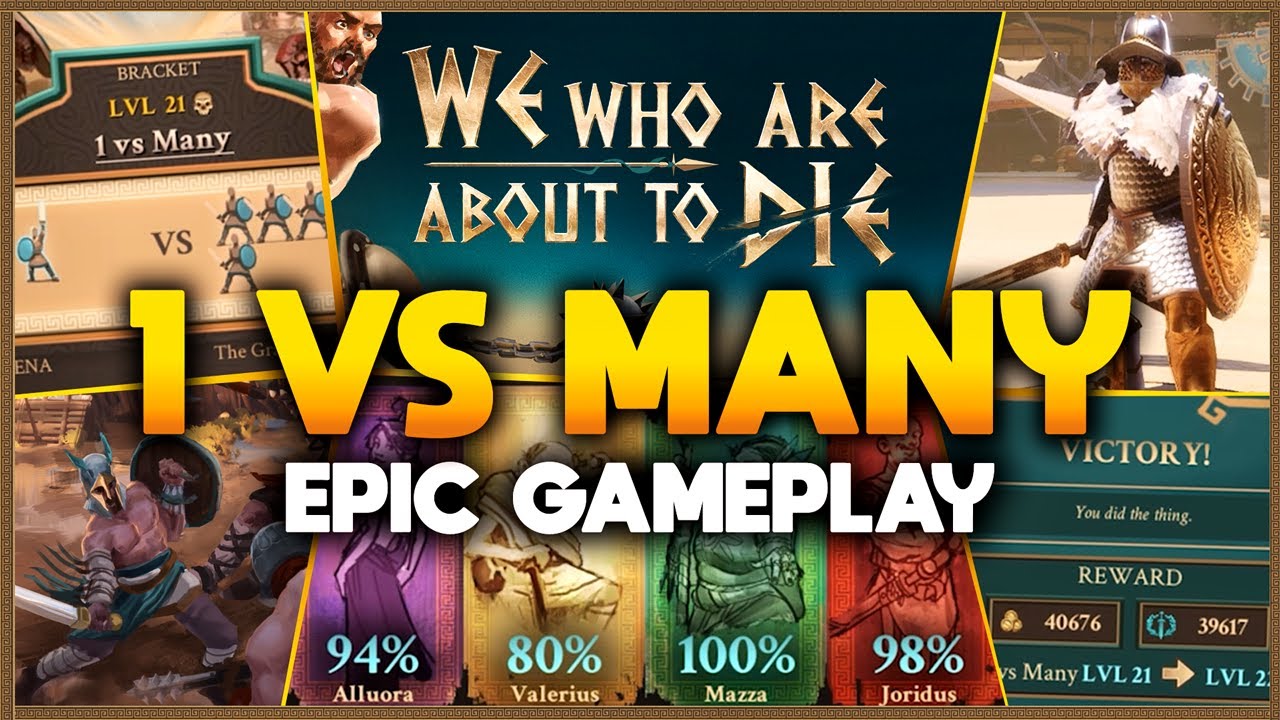 1 vs MANY Epic Gladiator Battles - We Who Are About To Die - YouTube