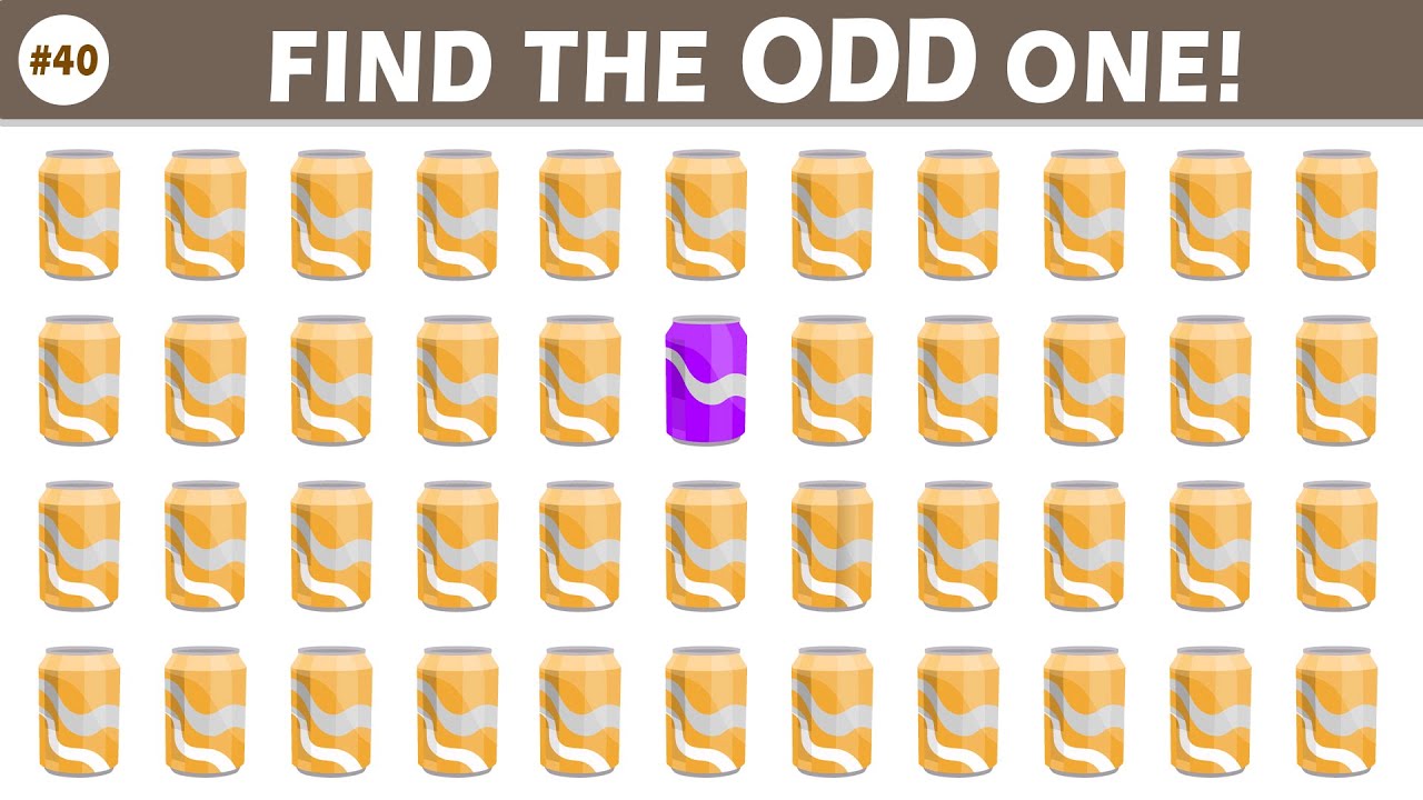 Find the Odd Emoji Out #40 | How Good Are Your Eyes Find The ODD Emoji ...
