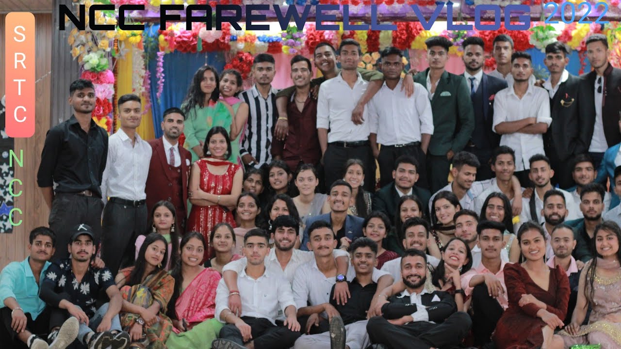 NCC farewell party 2022 (aur yeh boys nai kiya katrnak dance)#SRTC #NCc ...
