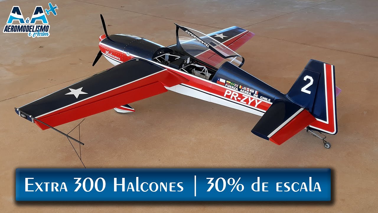 Voo do único Extra 300 ESCALA do Brasil - YouTube