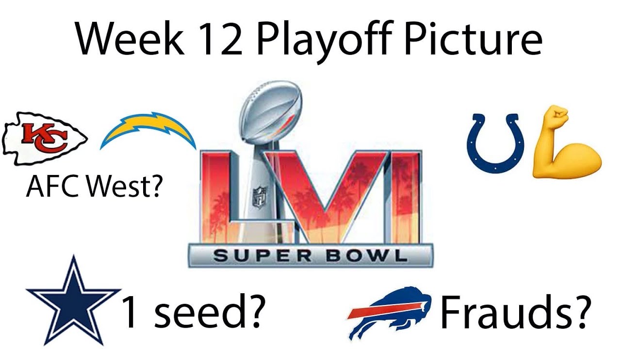 NFL Week 12 Playoff Picture and Playoff Predictions - YouTube