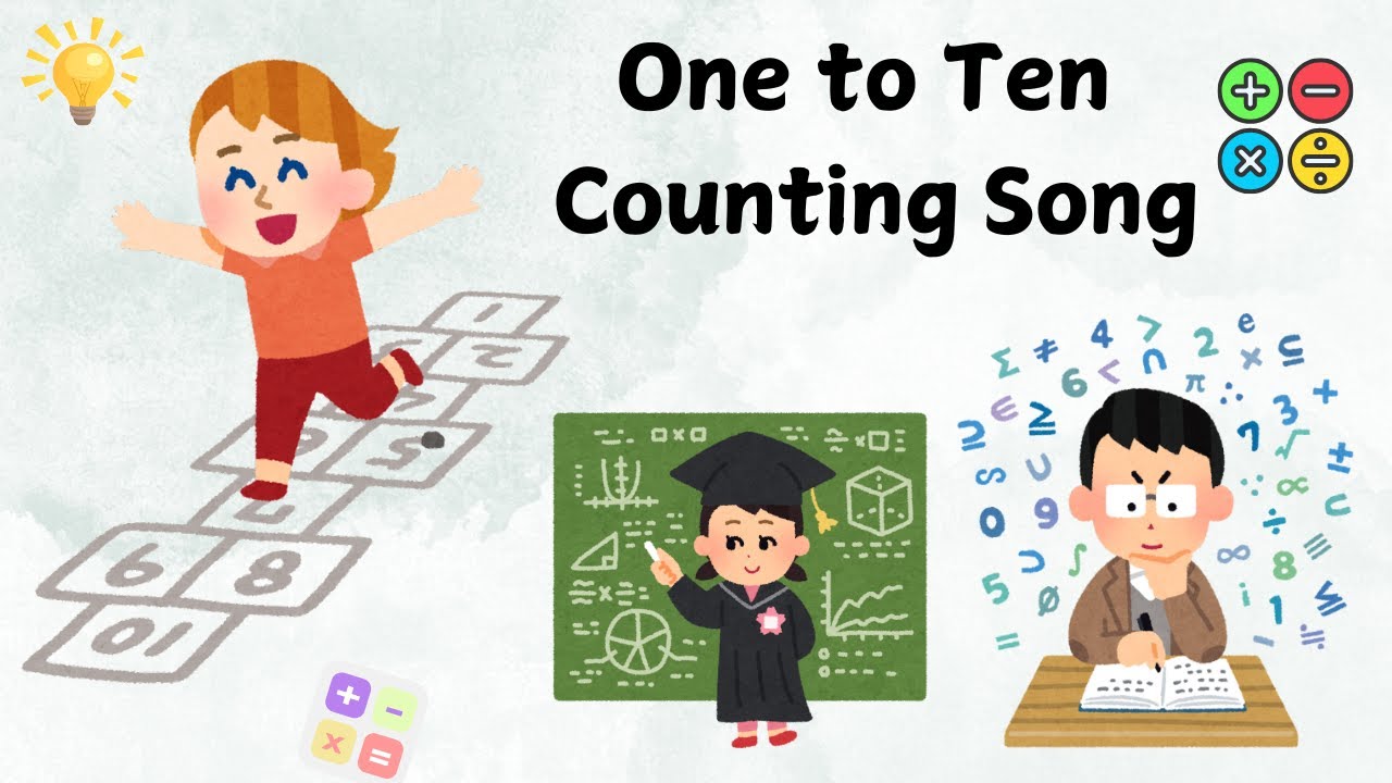 Learn Numbers 1 to 10 | Fun Catchy Kids Counting Song | Educational ...