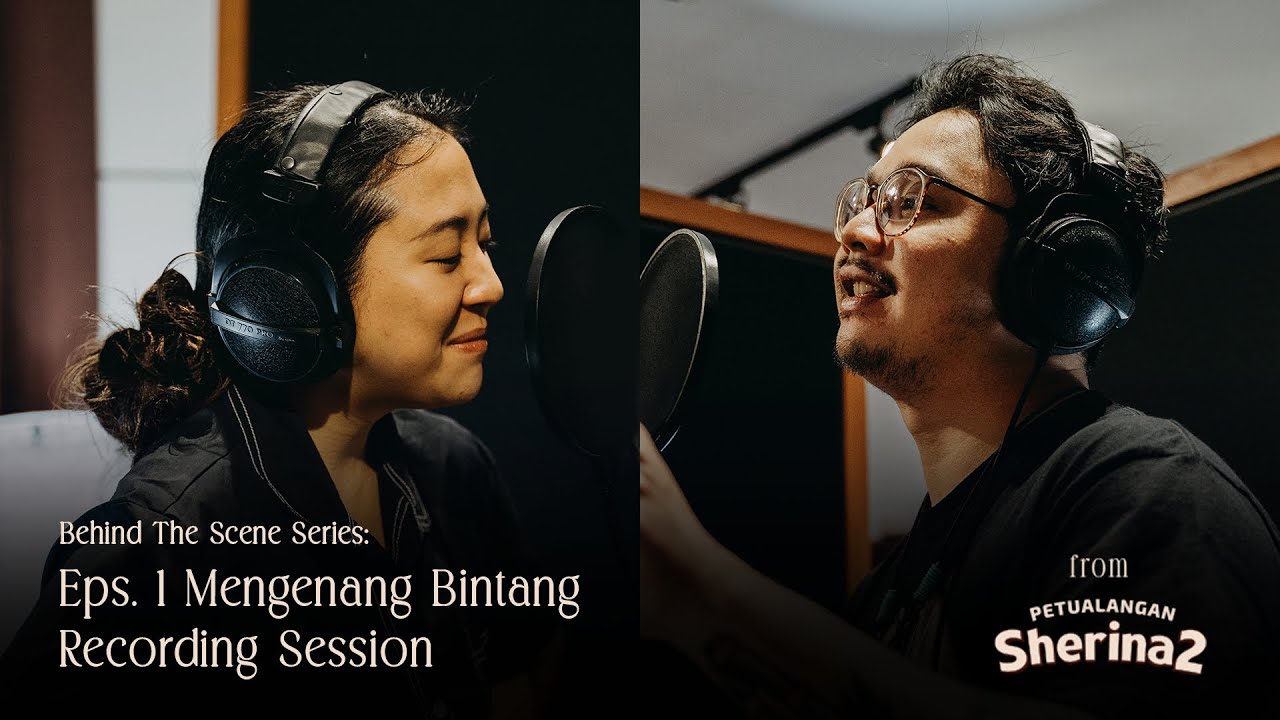 Sherina, Derby - Mengenang Bintang (from "Petualangan Sherina 2") | Ep. 1 Recording Session ...