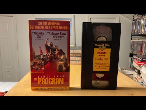 Opening to The Program 1994 Demo VHS [Touchstone Home Video / Disney]