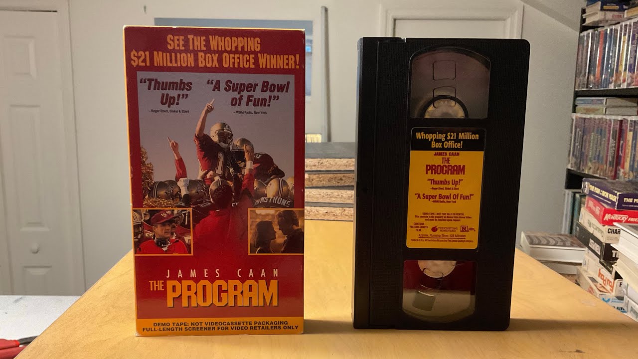 Opening to The Program 1994 Demo VHS [Touchstone Home Video / Disney ...