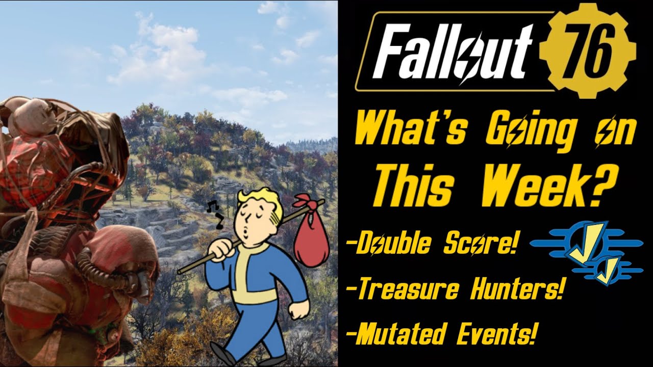 DOUBLE SCORE & MORE! - What's Going on This Week in Fallout 76? (Nov. 4 ...