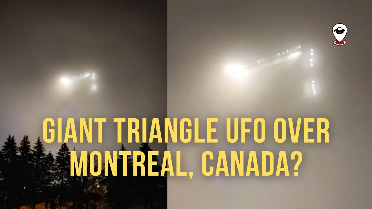 FACT CHECK: Giant Triangle UFO Taken in Montreal, Canada on Oct. 30 ...