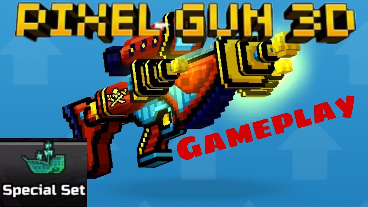 Pixel Gun 3D - Transforming Rifle Gameplay + New Flying Dutchman Set ...