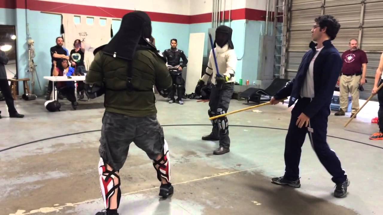 Stick fighting - Italian rules- davenriche open house - YouTube