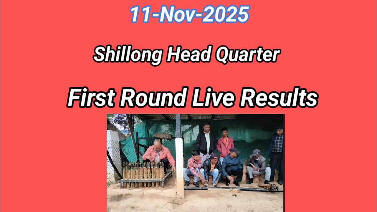 11-Nov-2025 First Round Live Results - YouTube