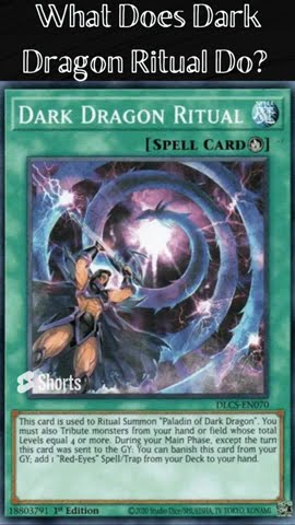 What Does Dark Dragon Ritual Do? - YouTube
