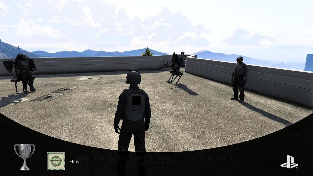 Grand Theft Auto V Trophy all 3 Elite Challenges in The Doomsday Heist ...