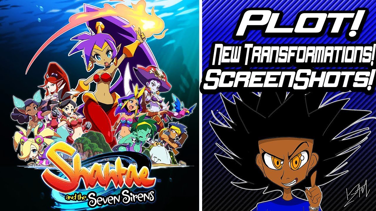 SHANTAE 5 TITLE REVEALED! SHANTAE AND THE SEVEN SIRENS! NEW ...