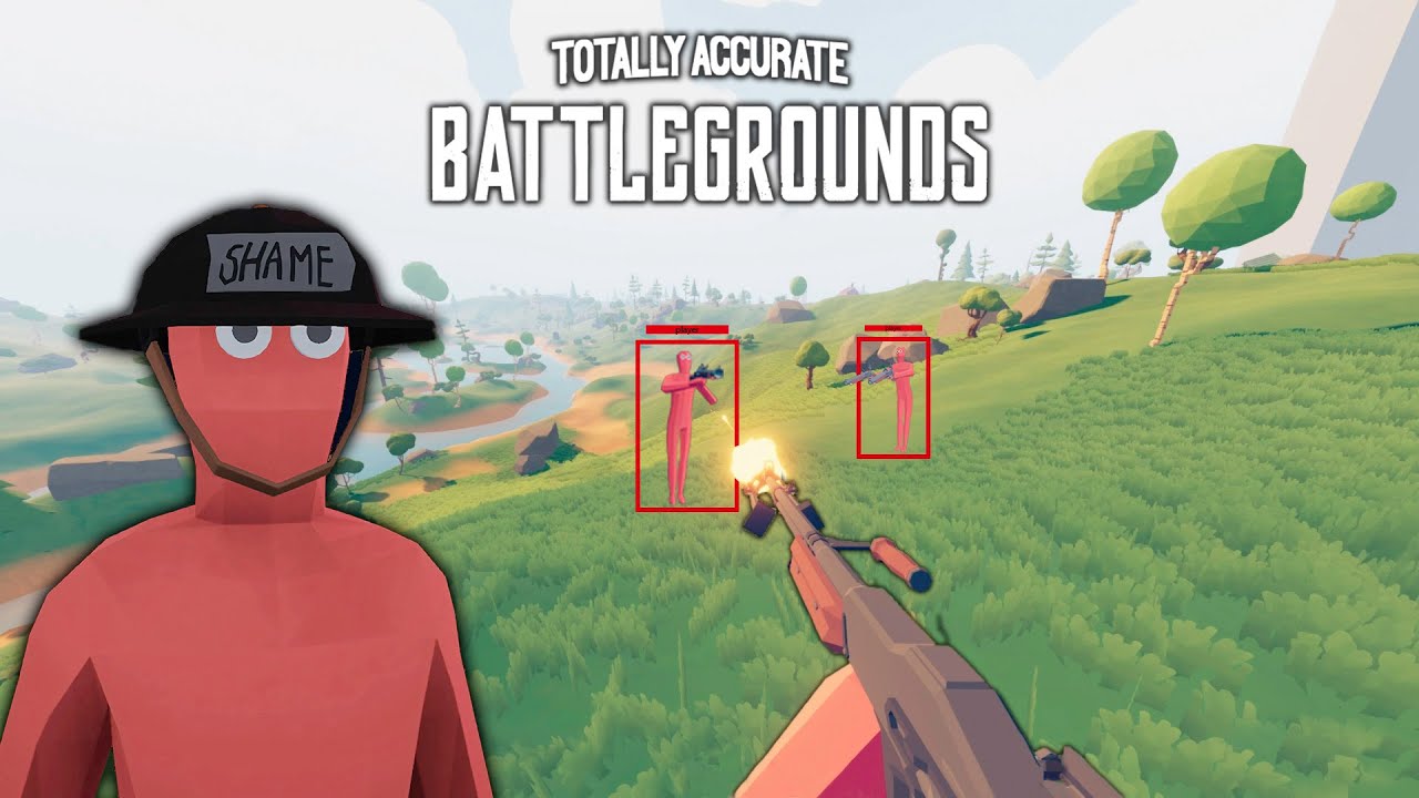 This game has legal wall hacks.. | Totally Accurate Battle Grounds ...