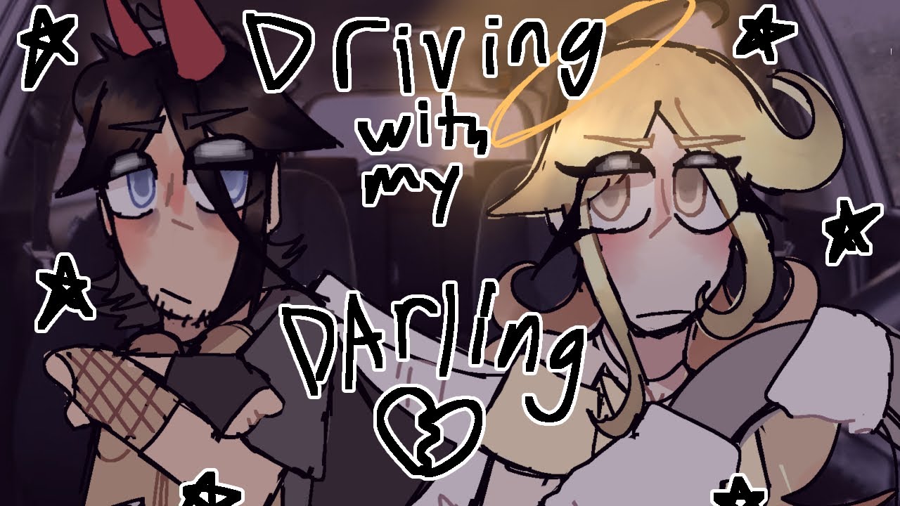 Driving with my darling||oc animation - YouTube