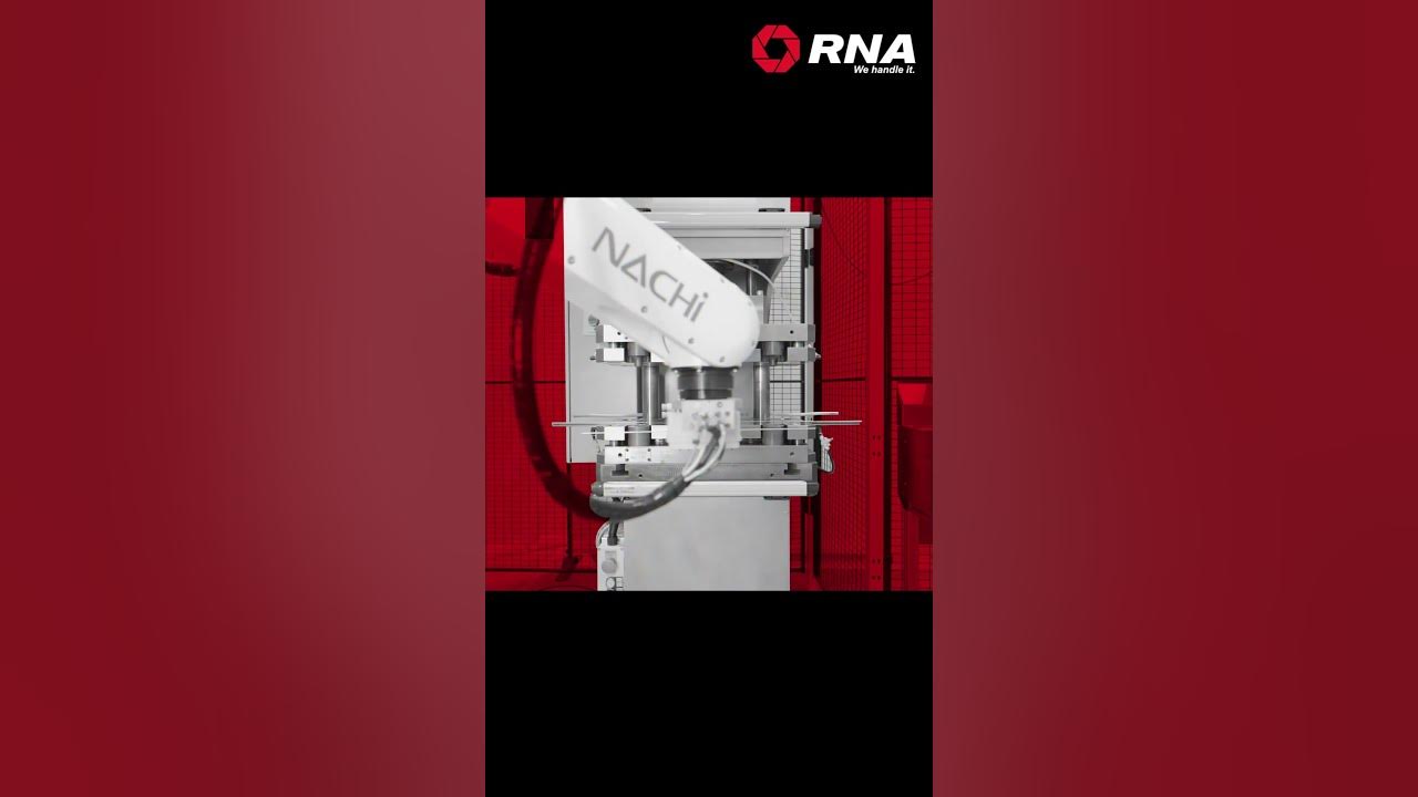 Automated Robot Loading for Dimpling Process | RNA Automation #robotics - YouTube