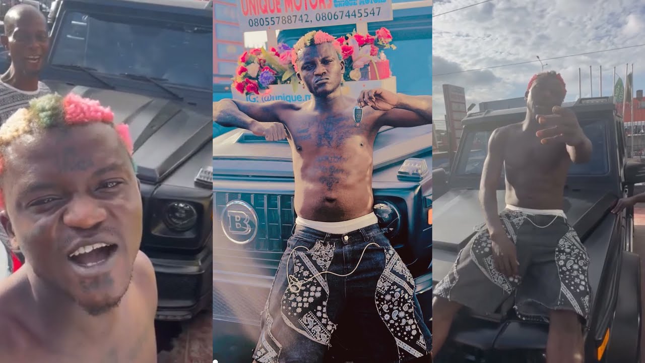 Portable Splash 200 Million Naira Cash to buy a Brand New G WAGON - YouTube