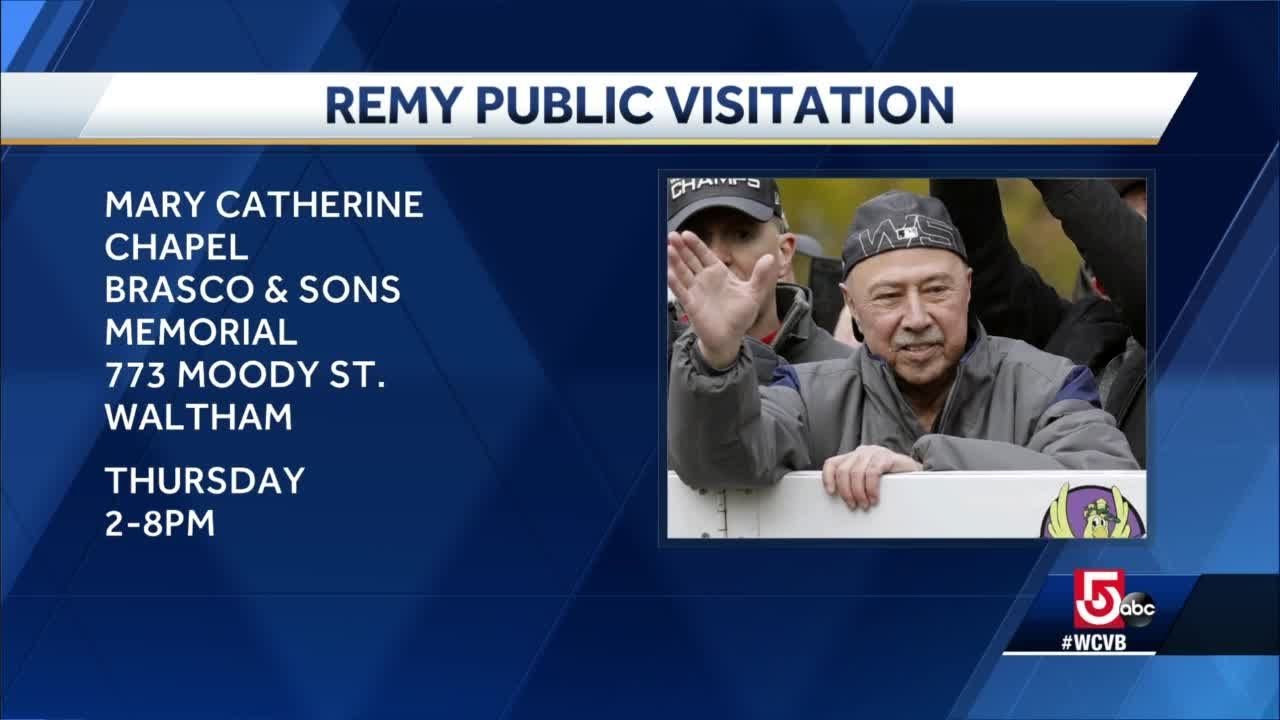 Jerry Remy's family invites public to calling hours - YouTube