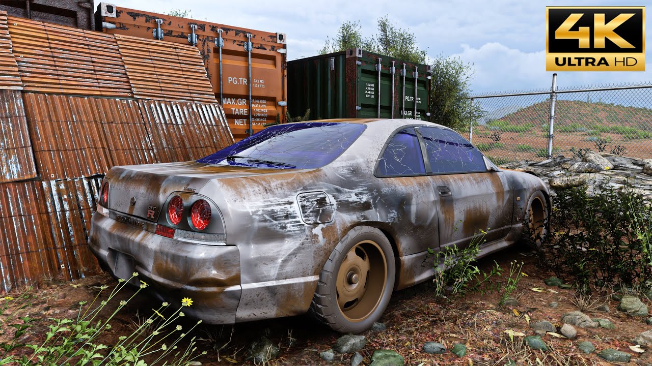 Rebuilding Nissan Skyline R34 GTR - Forza Horizon 5 | Steering Wheel ...