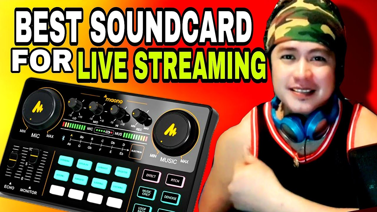 SOUNDCARD SET-UP FOR LIVE STREAMING? - YouTube