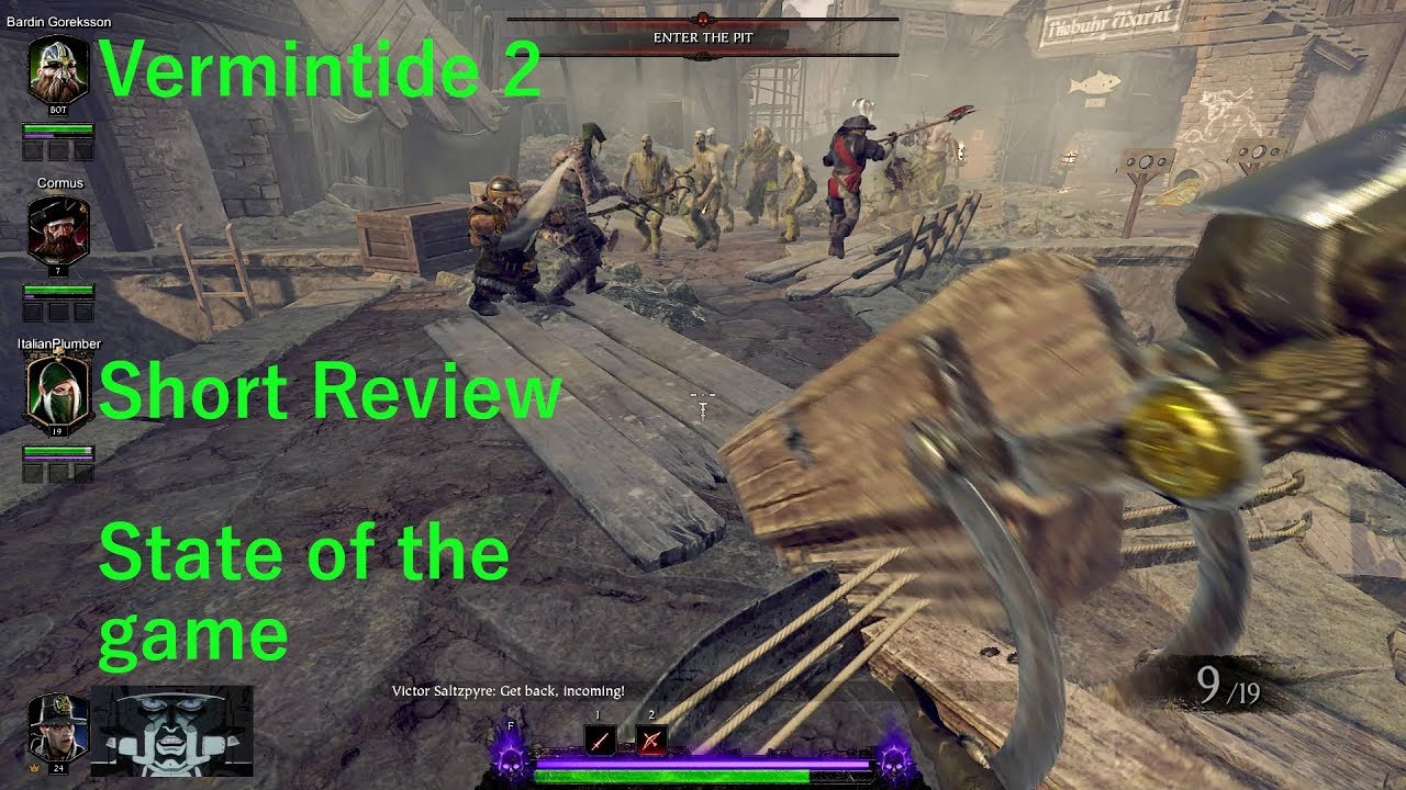 Vermintide 2 short gameplay review and current state of the game it's ...