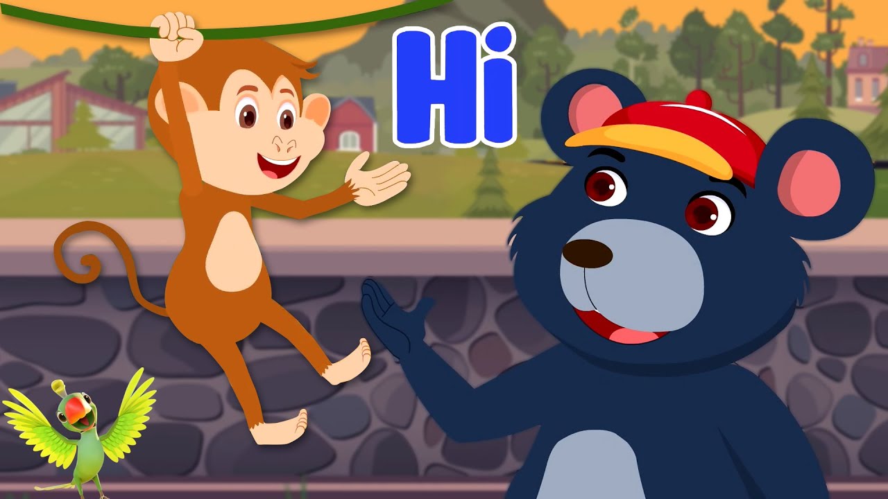 Hi Hi Hi Song, Aao Bachcho + Hindi Nursery Rhymes and Kids Songs, हिंदी ...