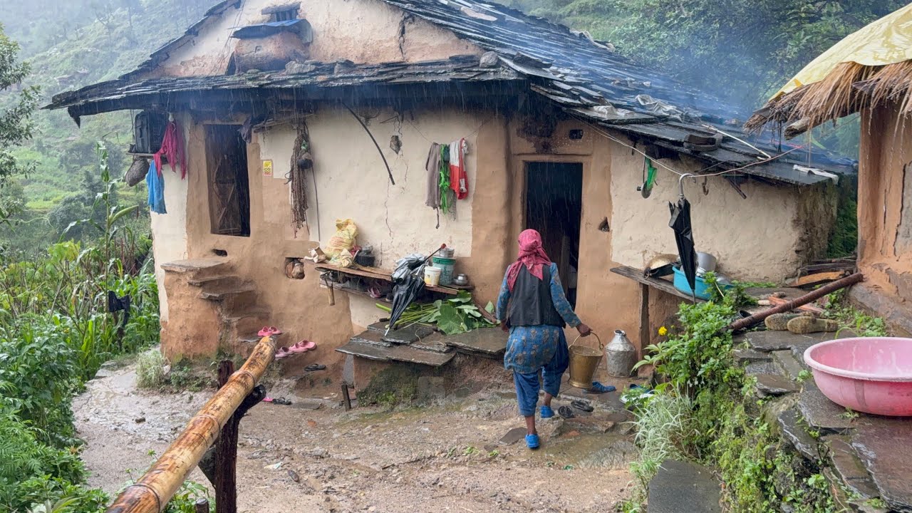 Beautifull Village Life of Nepal | Daily Activities Village People in ...