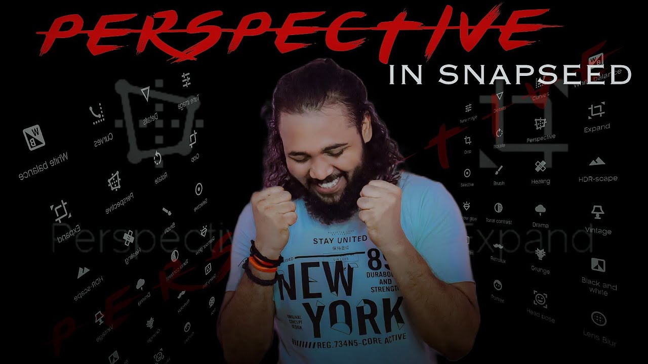 Snapseed Tutorial | How to Use Perspective Tool in Snapseed Photo ...