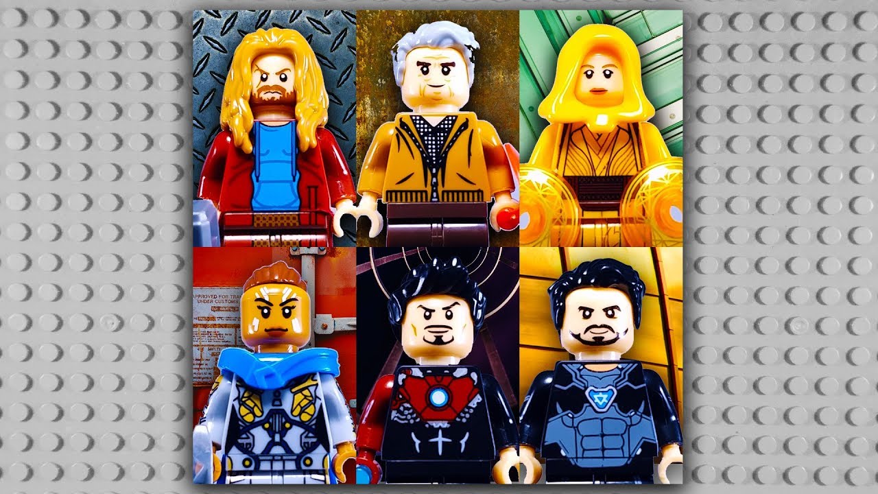 LEGO Marvel Avengers: Endgame Fat Thor • Old Captain America ...