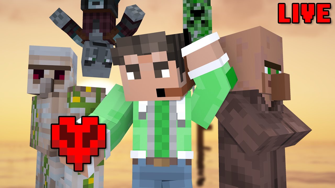 Trying To Survive In Minecraft Hardcore 😅 | GMK GAMER - YouTube