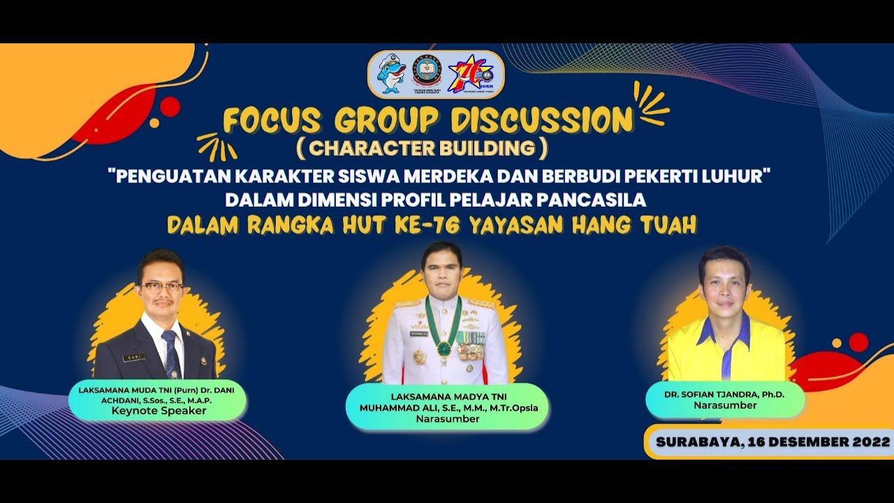 FOCUS GRUP DISCUSSION - CHARACTER BUILDING - YouTube