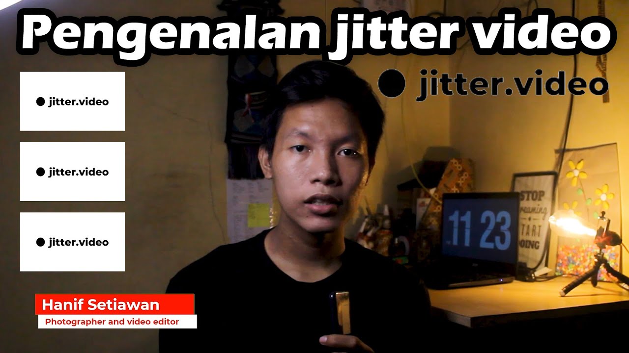 PENGENALAN JITTER VIDEO - YouTube