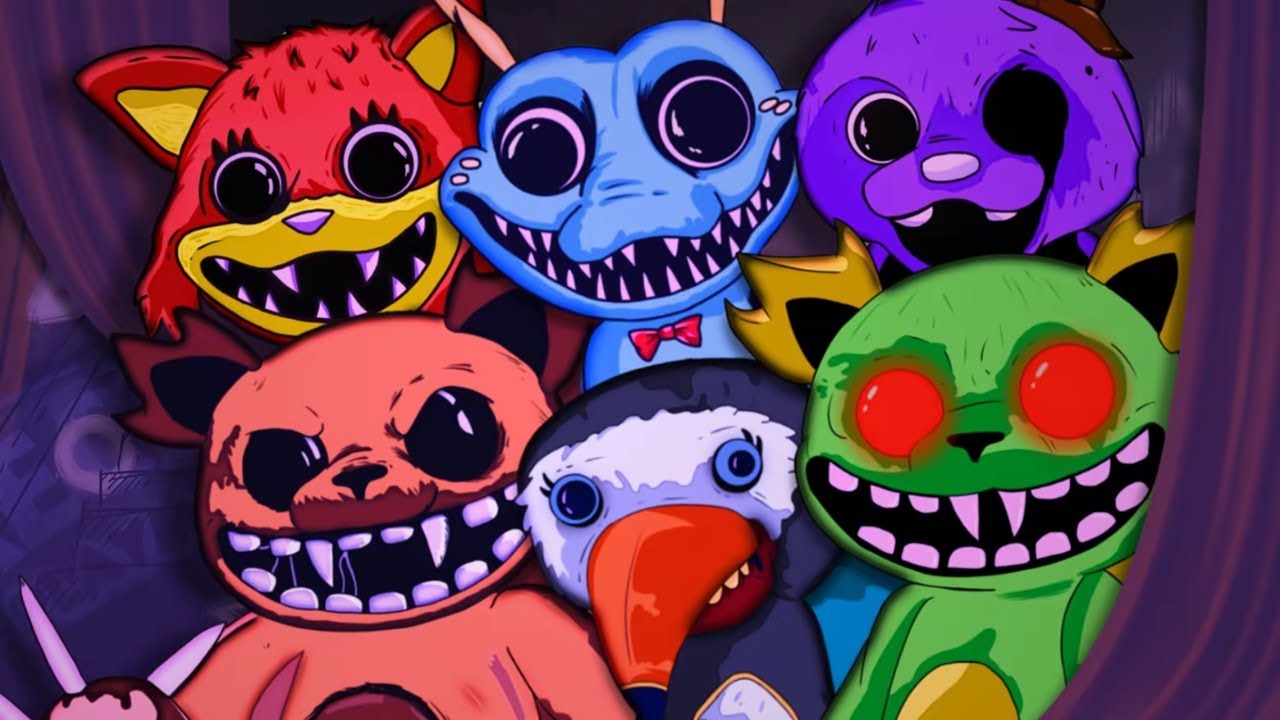Jolly Junction: Static Screams FULL GAMEPLAY – ALL ENDINGS (Mascot Game ...