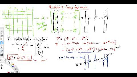 Machine Learning - Multivariate Linear Regression - YouTube