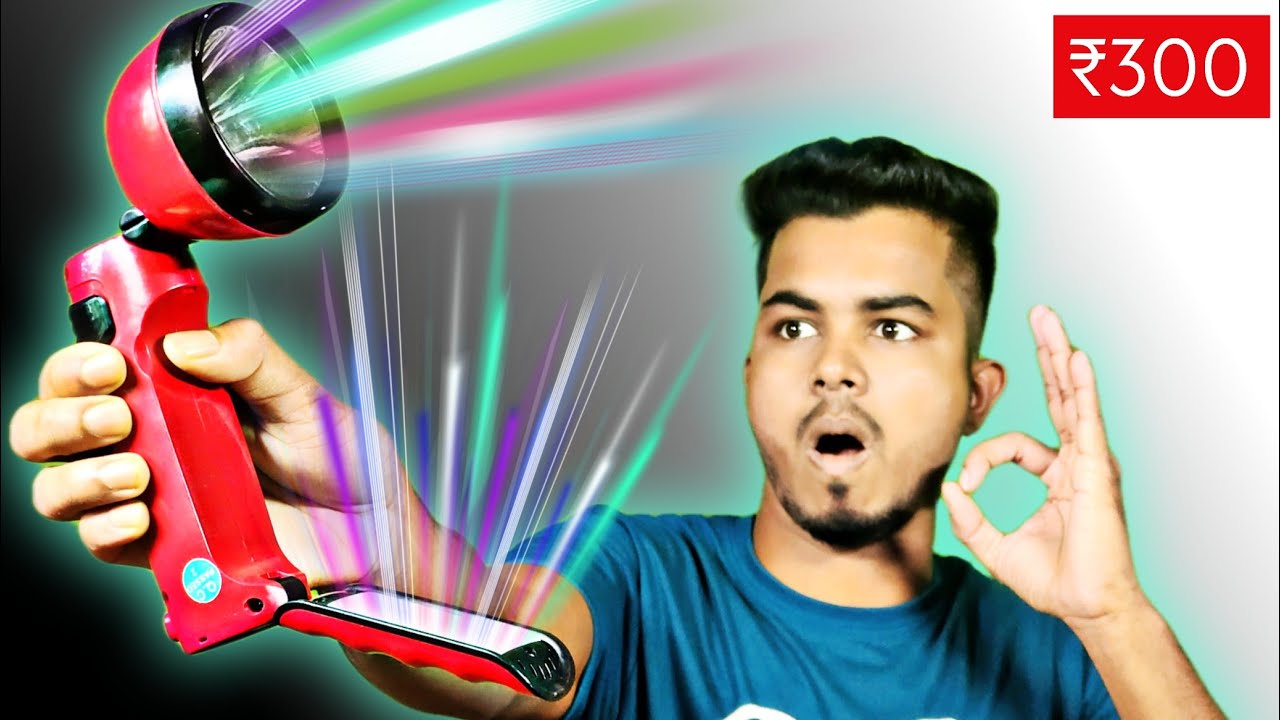 Wipro Prism Rechargeable LED Torchlight | unboxing & review after ...