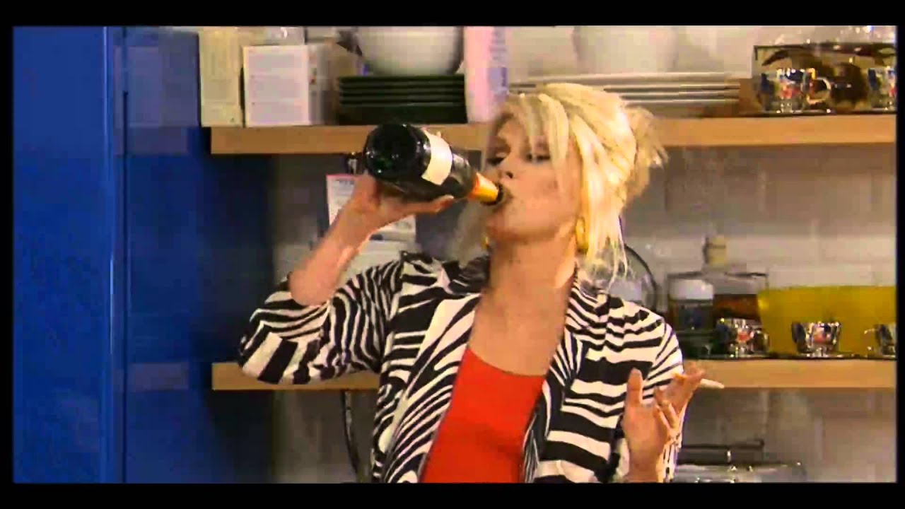 Patsy Knows How to Drink Champagne - YouTube