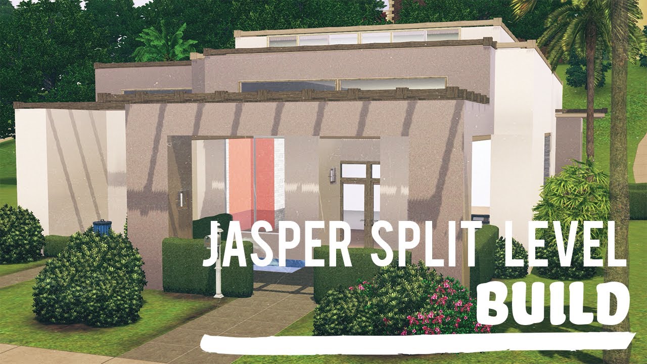 The Sims 3 Speed Build—Split Level Jasper - YouTube