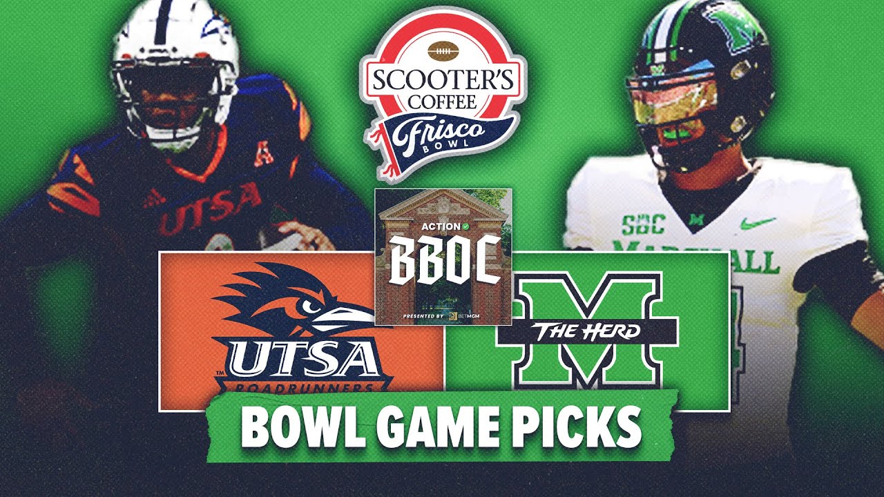 UTSA vs Marshall: Frisco Bowl Bowl Picks | College Football Bowl Game ...
