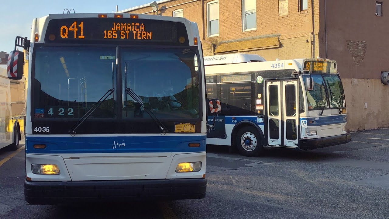 MTA: 2009 Orion VII NG's #4354 & #4035 (RETIRED) + 2024 New Flyer XD40 ...