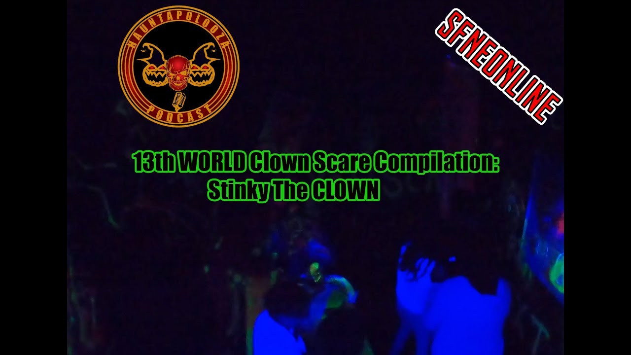 13th World :Clown Scare Compilation: Stinky The CLOWN - YouTube