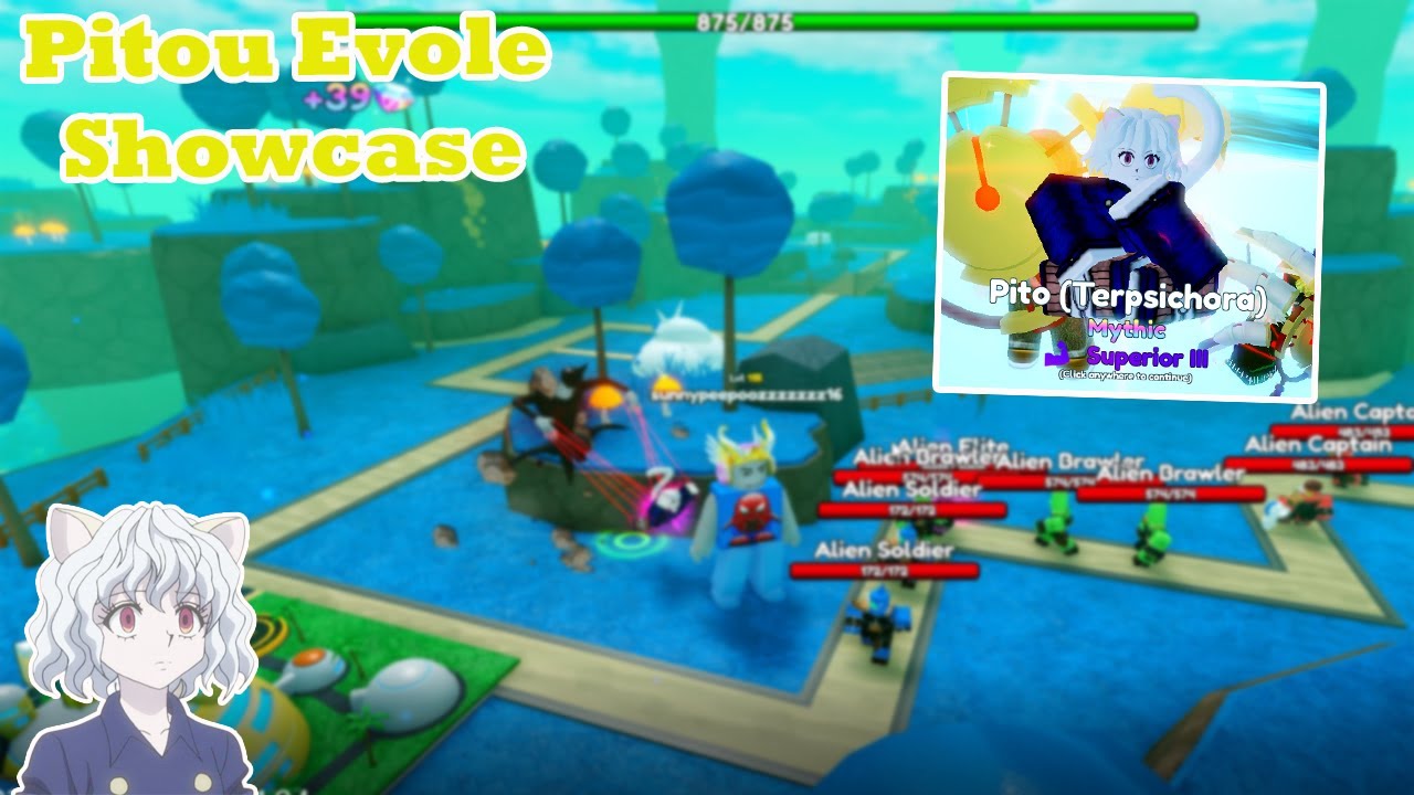 Pitou Evole Showcase (Anime adventure) - YouTube