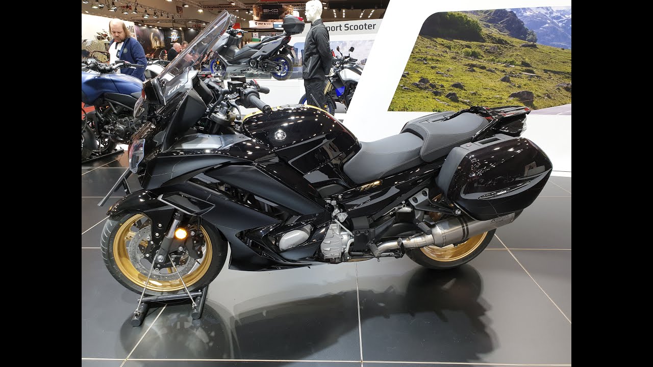 NEW YAMAHA FJR 1300 AE ULTIMATE EDITION at Brussels Motor Show 2020 ...