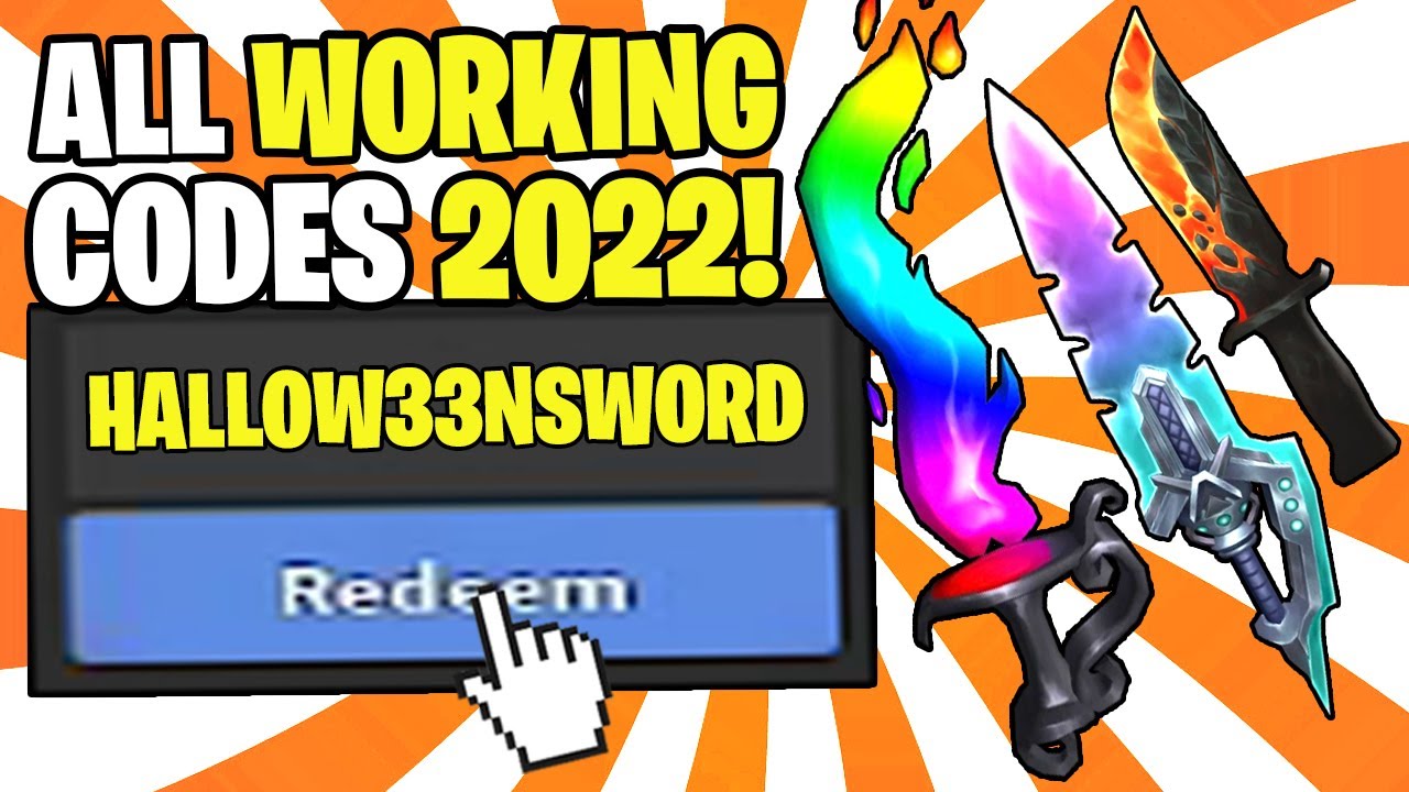 *NEW* ALL WORKING CODES FOR MURDER MYSTERY 2 IN OCTOBER 2022! ROBLOX ...