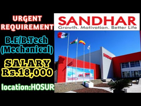 MECHANICAL ENGINEERING JOB OPENING IN HOSUR|GET|B.E/B.TECH JOBS|FRESHER ...