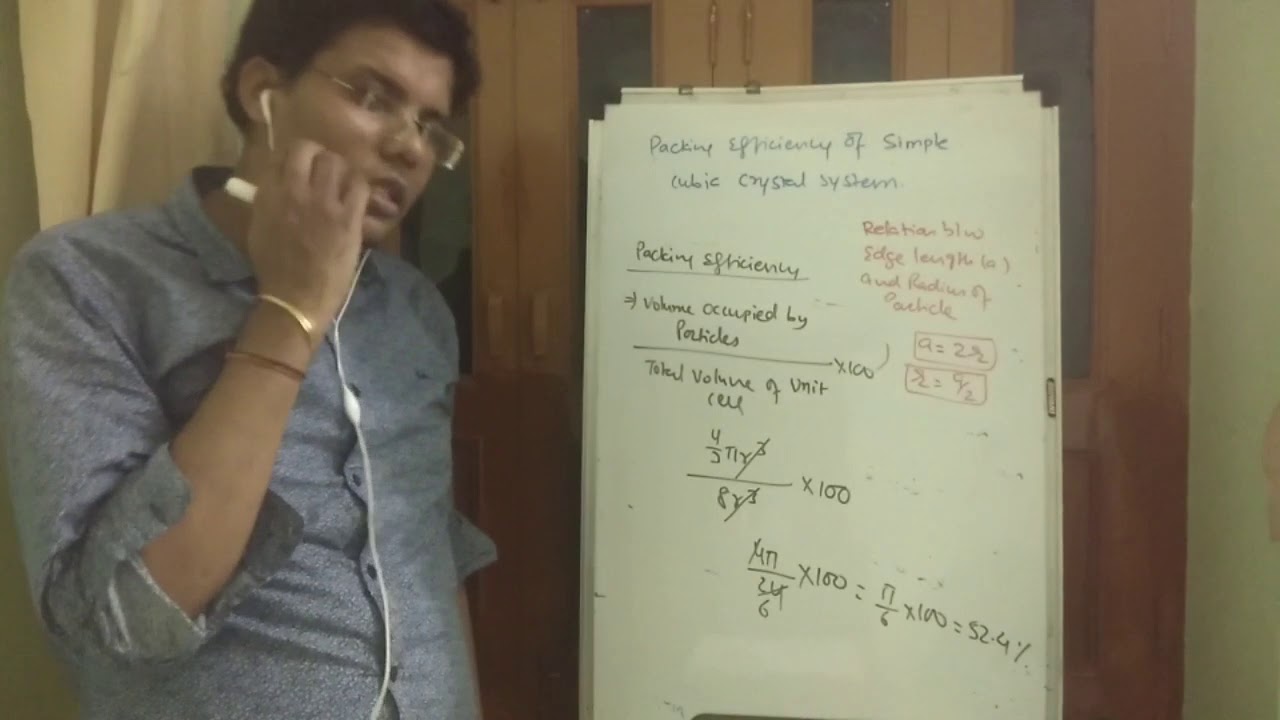 Chemistry/ class 12/ chapter 1/ solid state / session 7 - YouTube