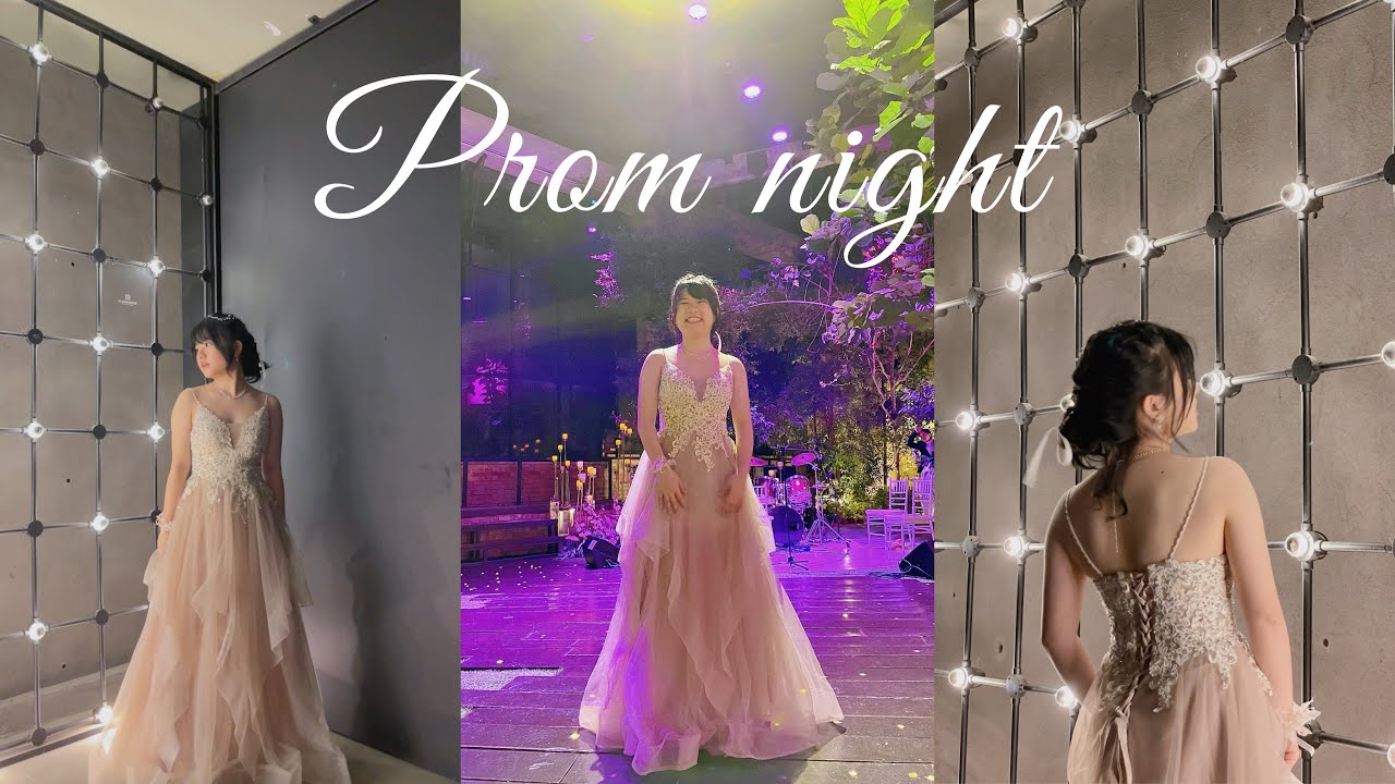 Prom night 🖤 college diaries ,my first prom🎀💎 *vlog🌷* - YouTube