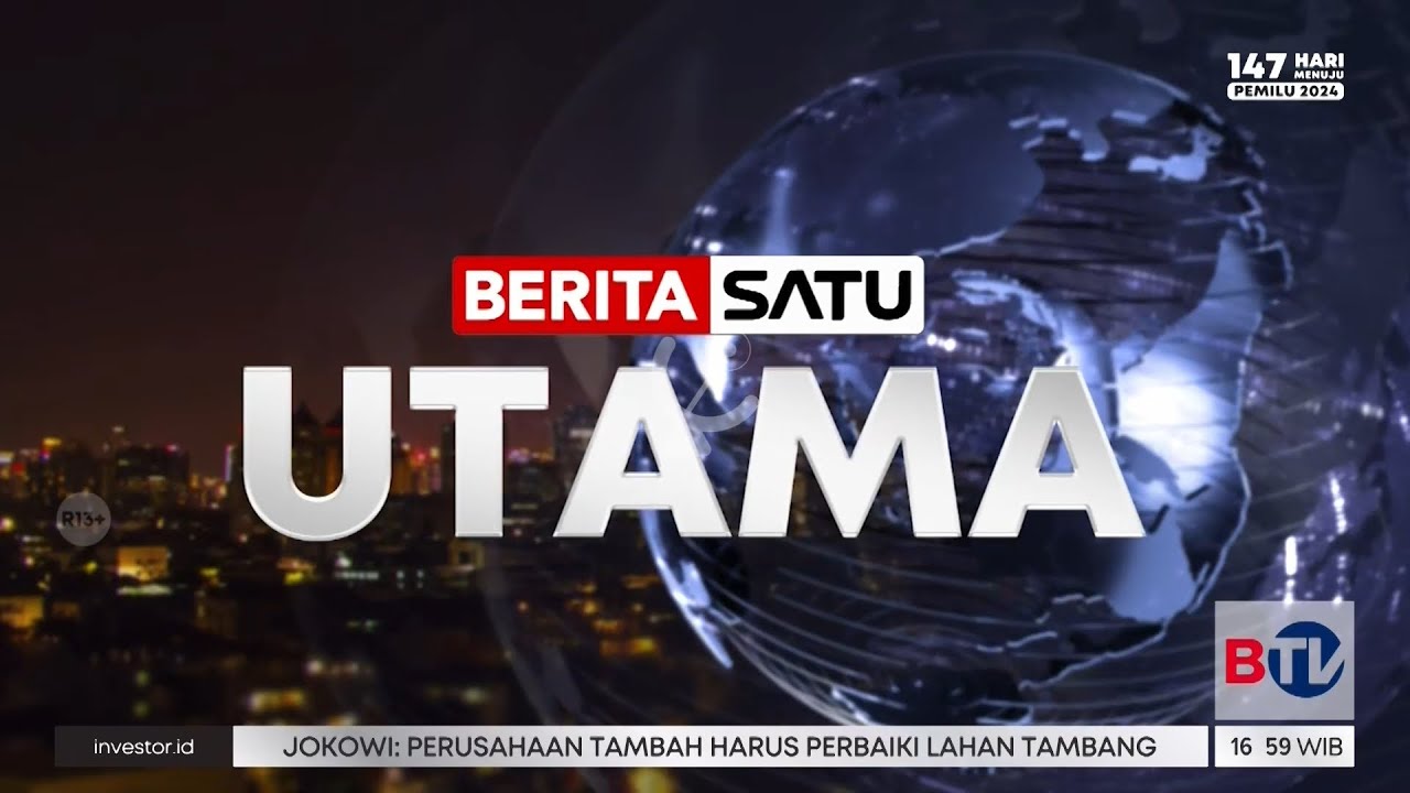 BTV Indonesia HD: OBB BeritaSatu Utama 2023 (2023/09/19) - YouTube