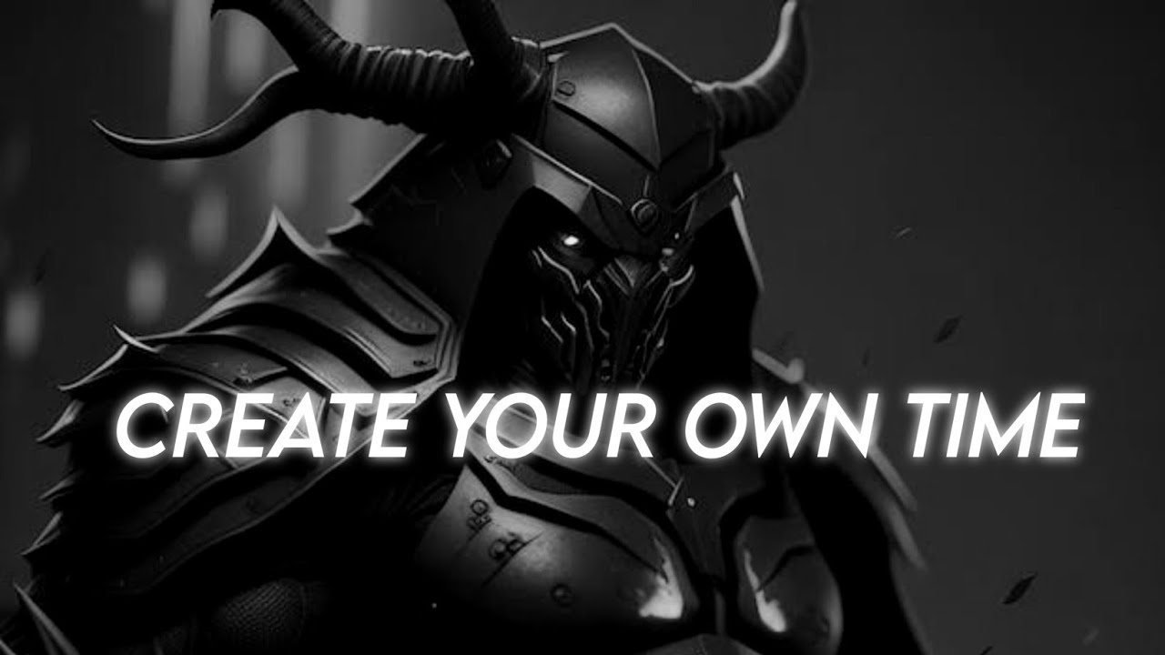Create Your Own Time Don't Wait - YouTube