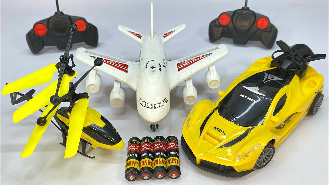 Best RadioControl RC Flying Helicopter with RC 3D Light Airbus A380 and ...