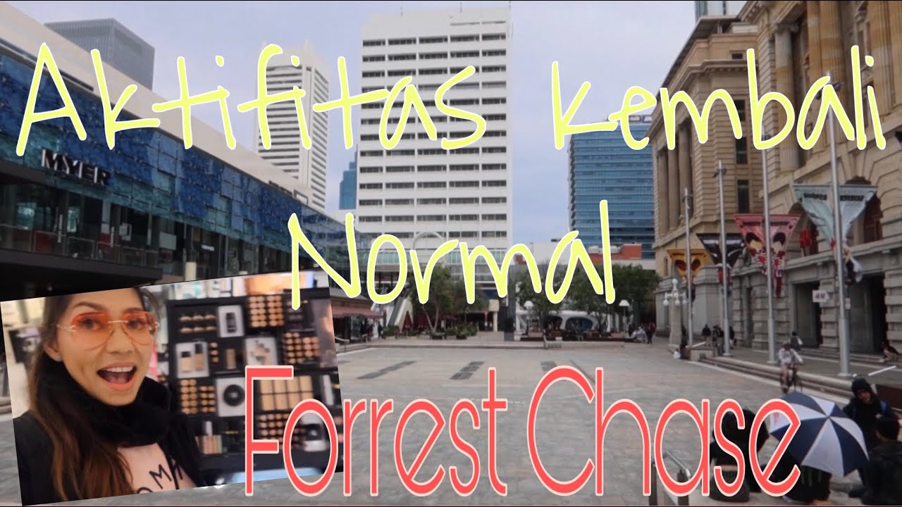 SHOPPING AT FORREST CHASE PERTH CITY | AKTIFITAS KEMBALI NORMAL || VLOG ...